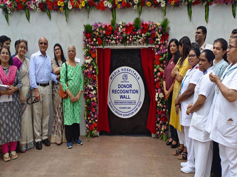 National Organ Donation Day: Wadia Hospital Unveils ‘The Wall Of Honor ...